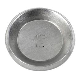 Troemner 1252T Flat dish weight Aluminum W/Traceable Cert Class F 0.005 lb