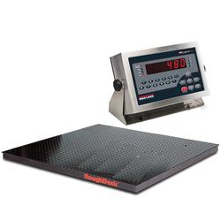 Rice Lake 168140 Roughdeck Floor Scale 4 x 4 Legal for Trade with 480 ...