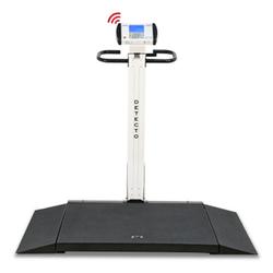 Detecto 6550-C Digital Wheelchair Scale with WiFi / Bluetooth 1000 lb x ...