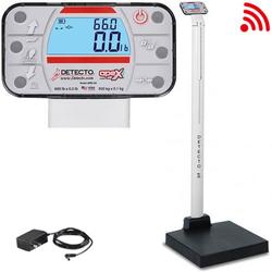 Detecto APEX-C-AC Physician Scale With Mechanical Height Rod with WiFi ...