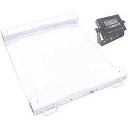 LP Scale LP7622MAL-3030-1000 Legal for Trade Aluminum 2.5 x 2.5 Ft LCD ...